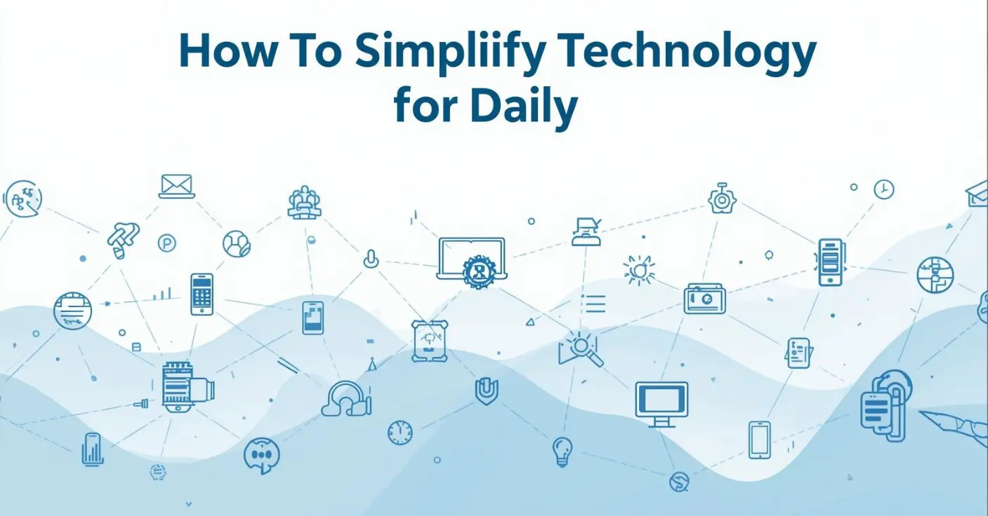 How To Simplify Technology For Daily Use